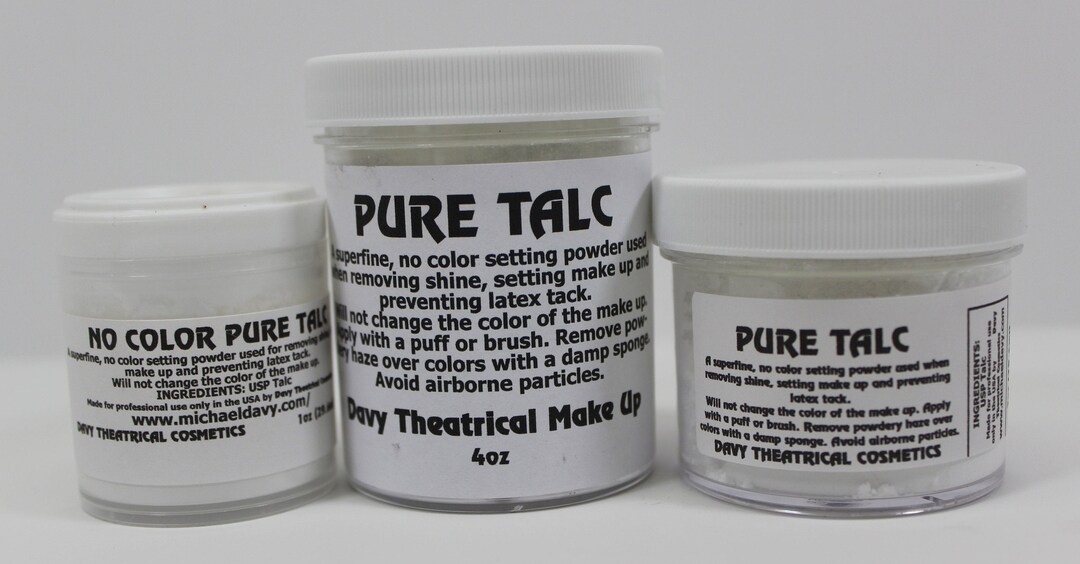 Pure No Color Talc - Etsy