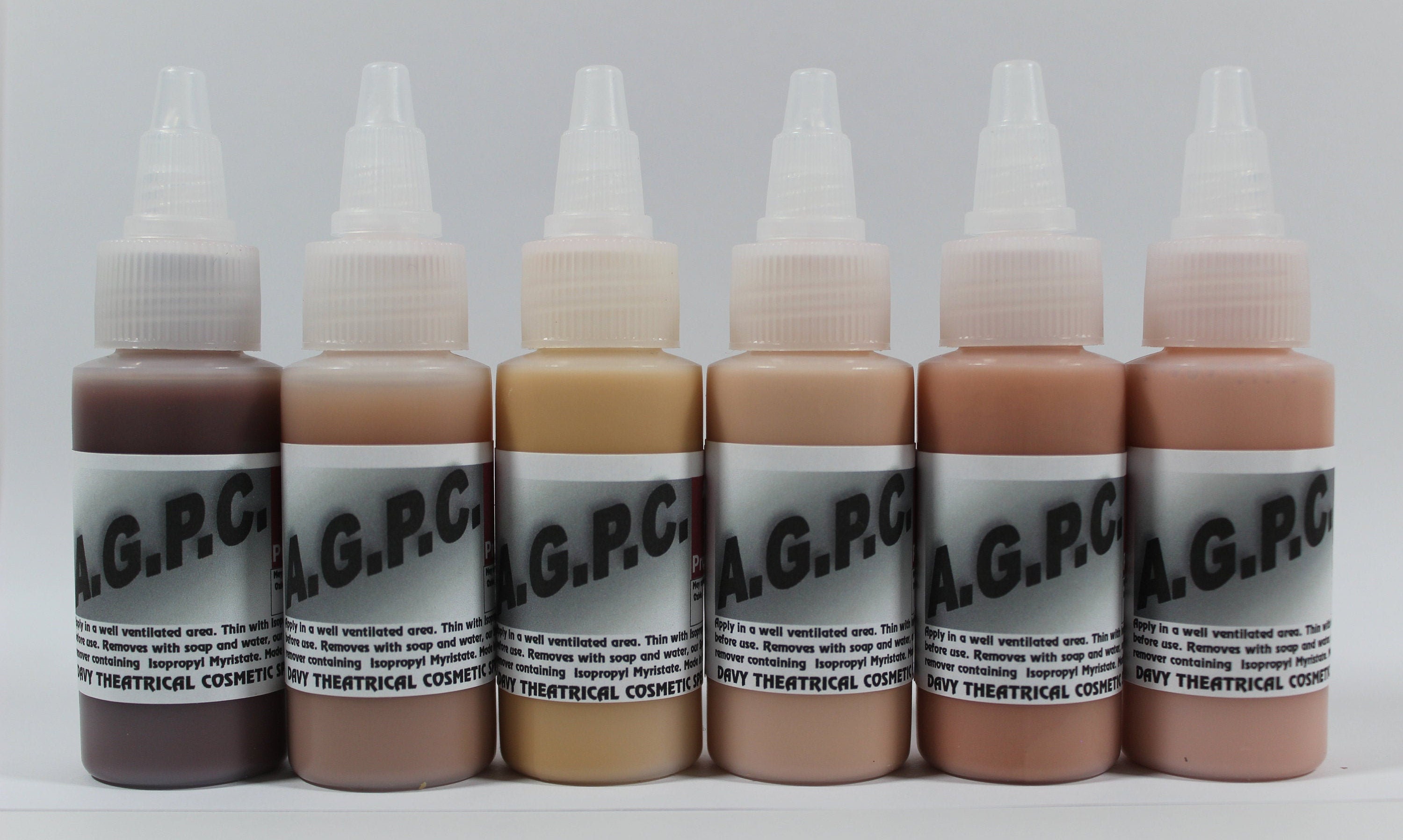 Airbrush Grade Prosthetic Cosmetic AGPC Palettes - Etsy