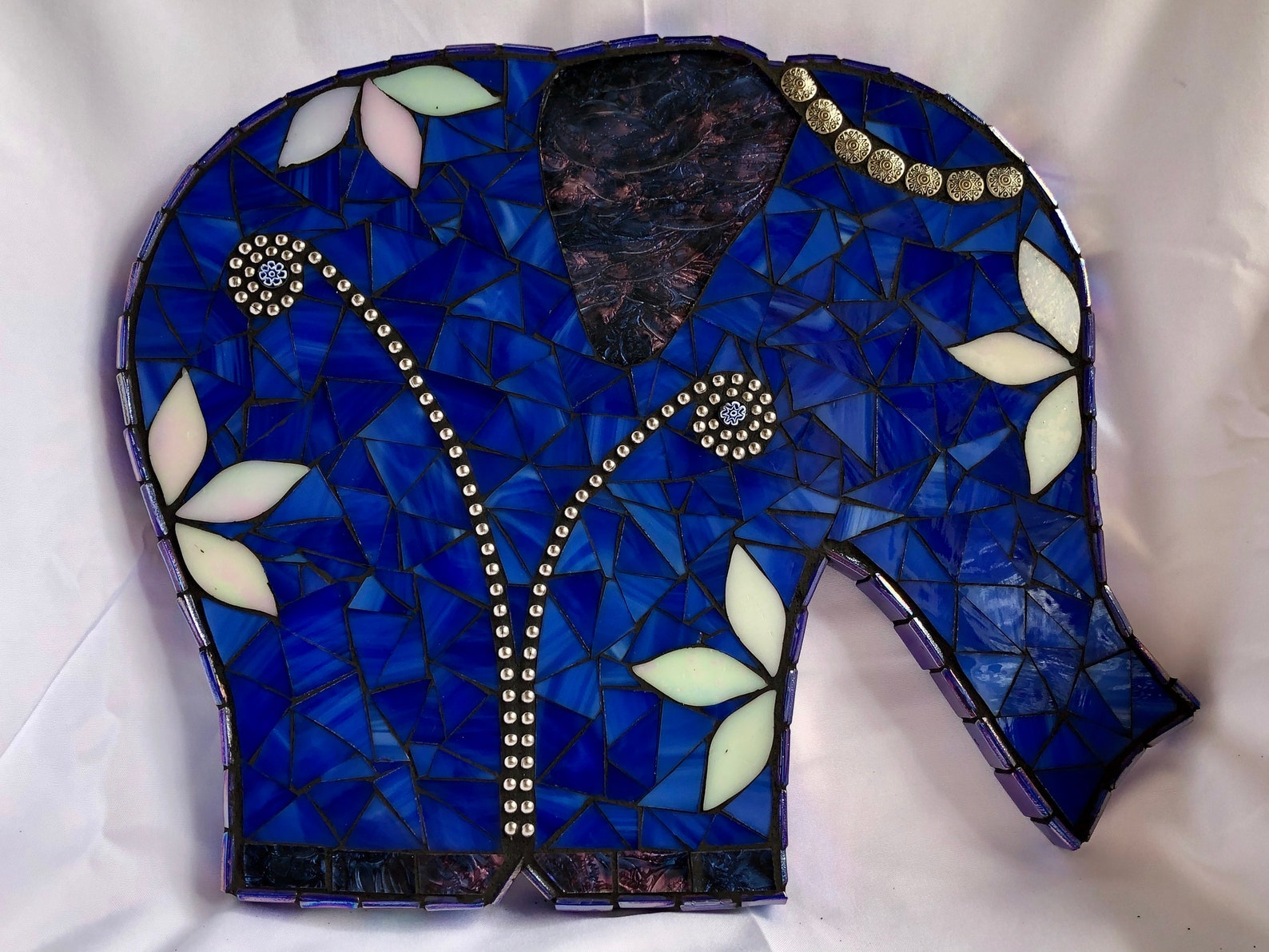 Custom Made to Order - Mosaic Elephants - Etsy