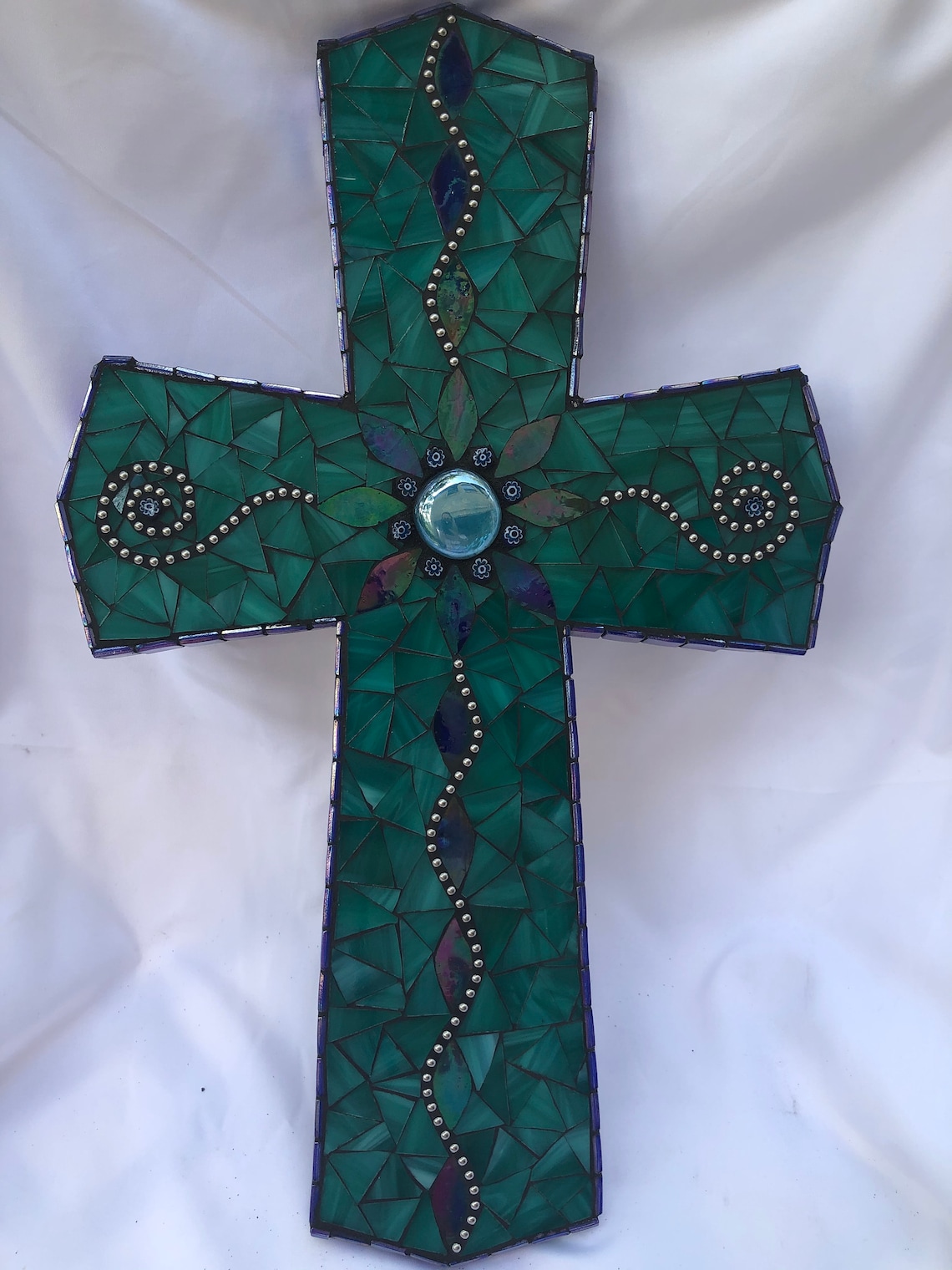 Custom Made to Order - Mosaic Cross - Etsy