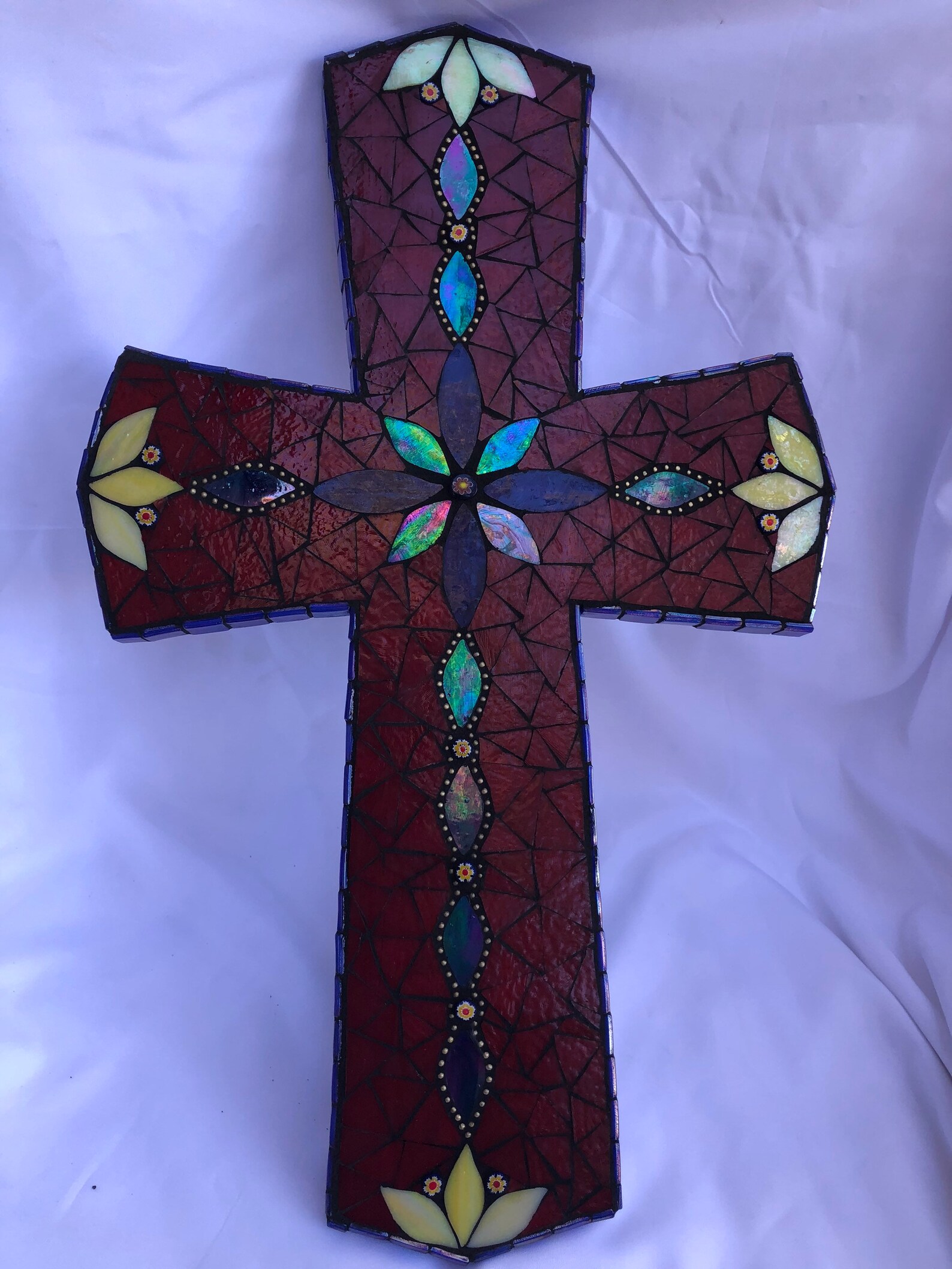 Custom Made to Order - Mosaic Cross - Etsy