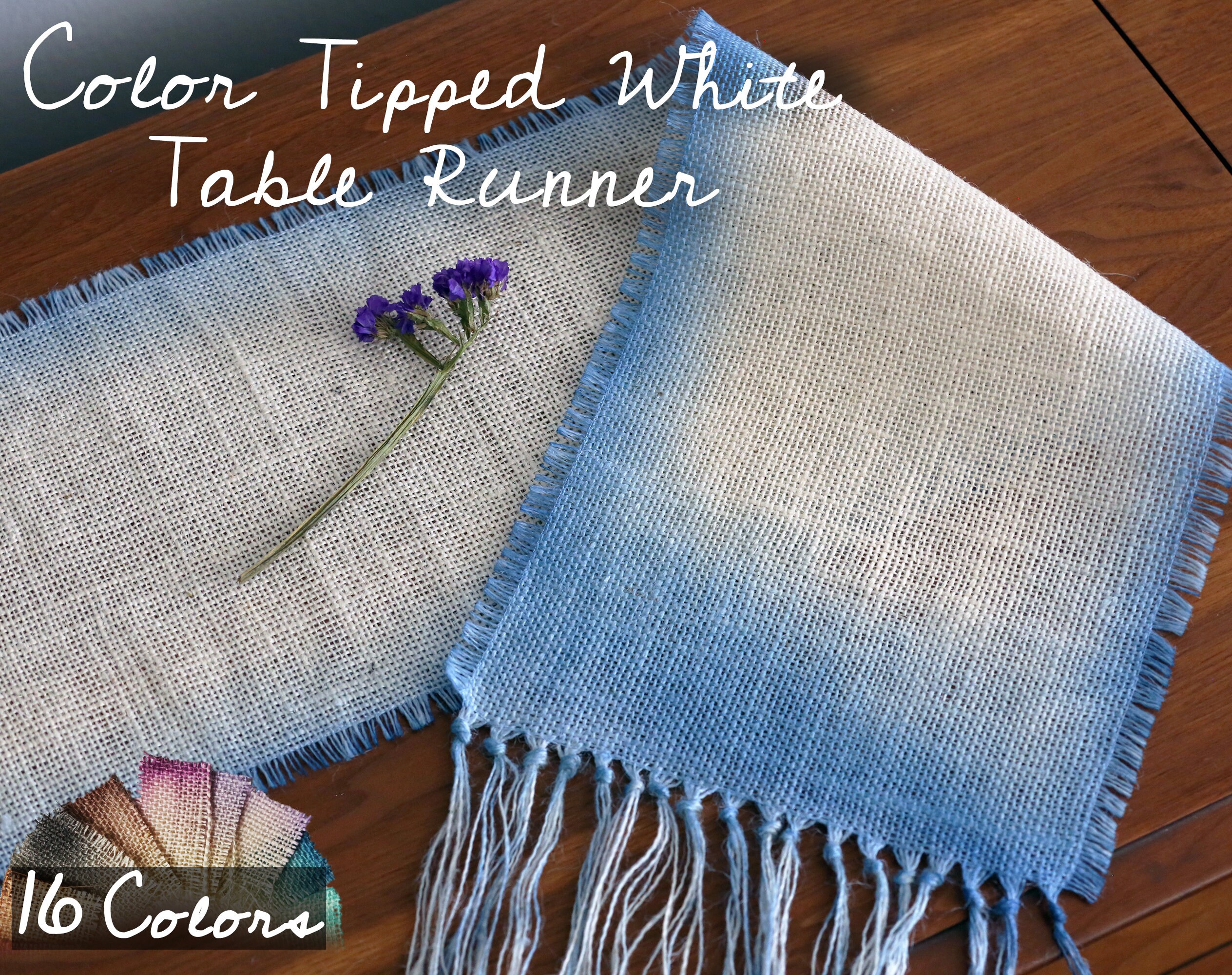 Burlap Buffet Runner - Etsy