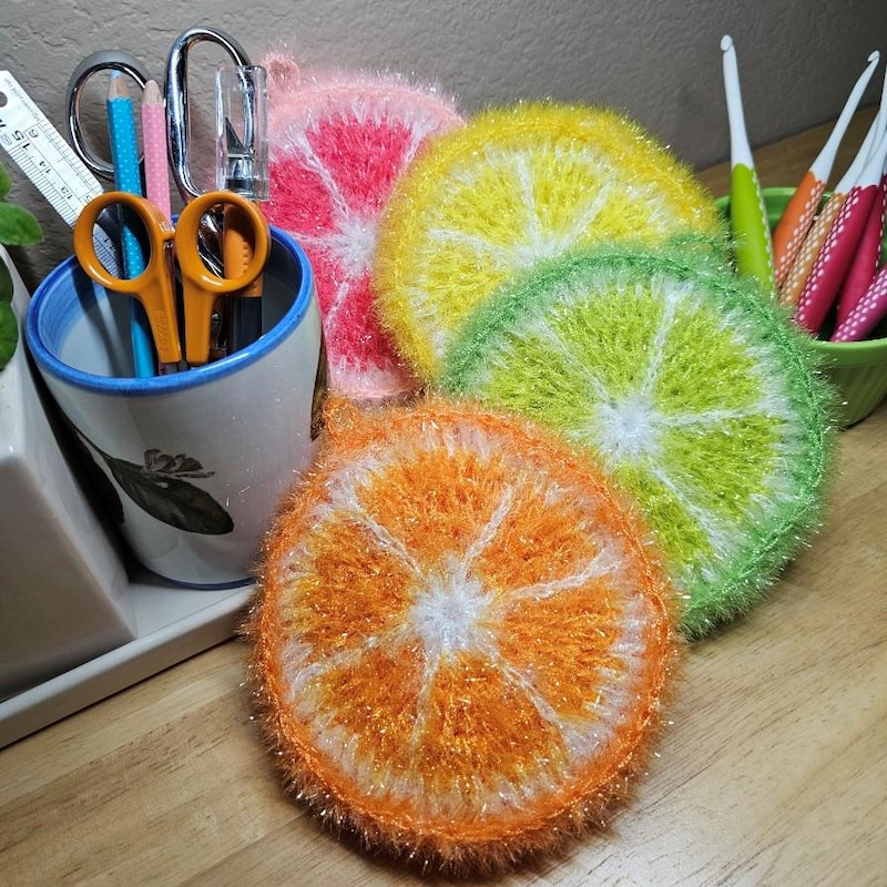 Dish Scrubbies - Etsy