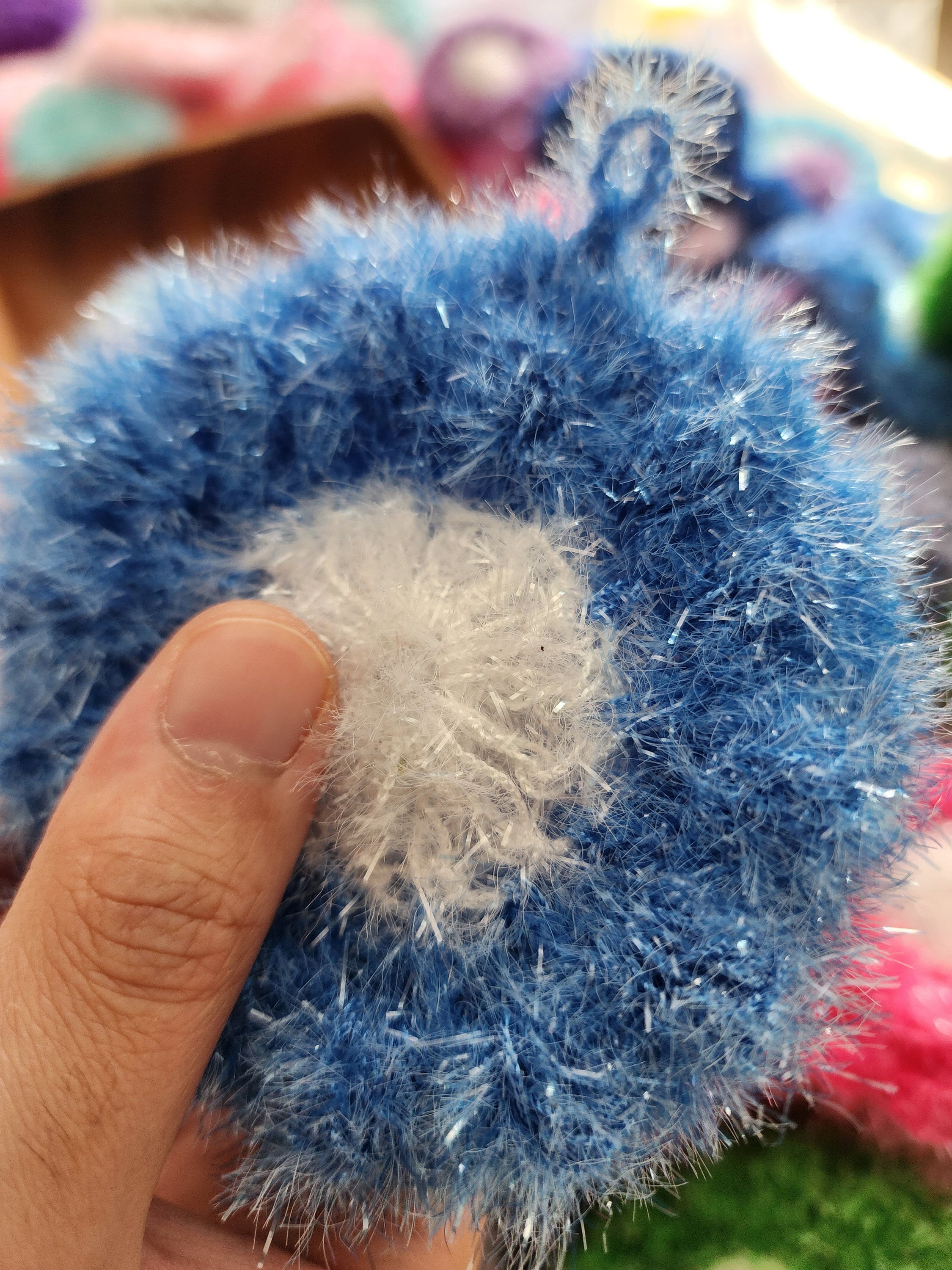 Homemade Reusable Dish Scrubbies pack of 3 - Etsy