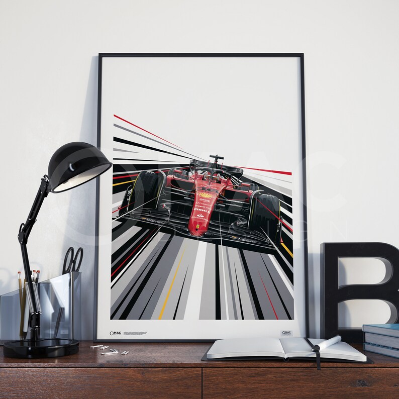 Ferrari F1-75 2022 Formula 1 Poster Ferrari F1 Poster - Etsy
