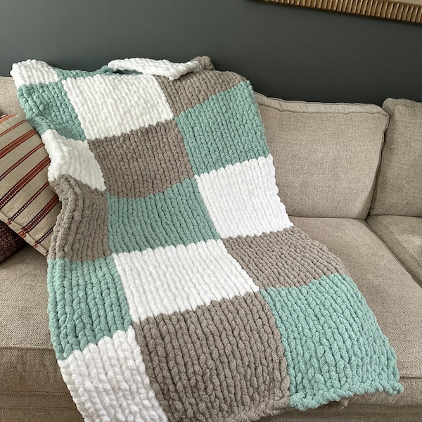 Chunky Hand Knit - Etsy