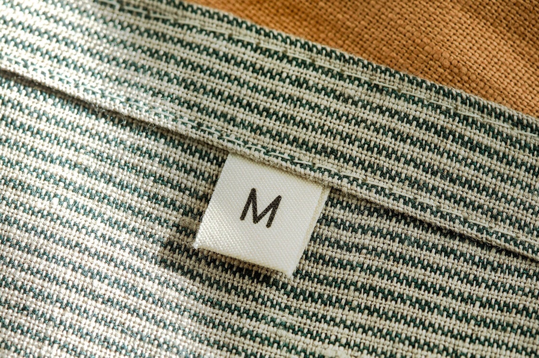 Size Tags for Clothing (50 Pack), Custom Printed Sewing Labels, 100% ...