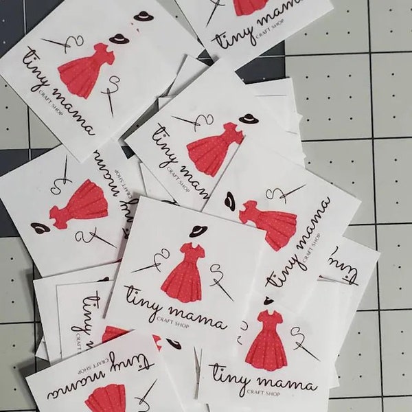 Custom Iron on Clothing Labels - Etsy