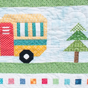 The Happy Glamper Quilt Pattern PDF Download - Etsy