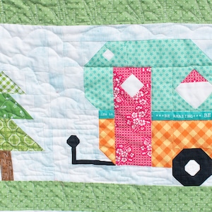 The Happy Glamper Quilt Pattern PDF Download - Etsy