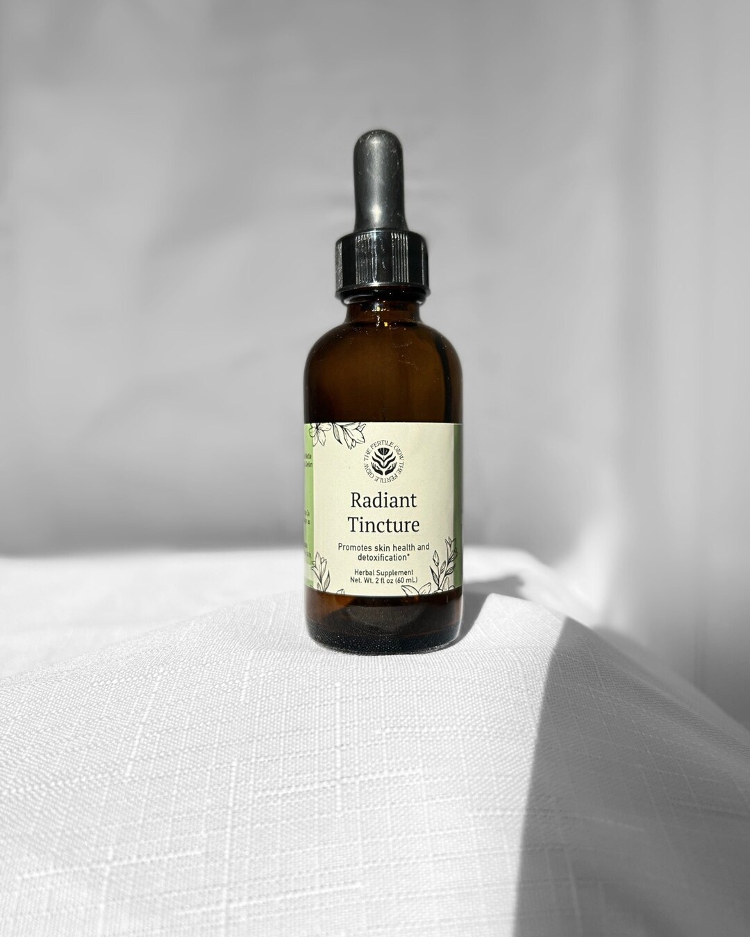 Radiant Herbal Tincture | Small Batch Botanical Blend for Natural Glow ...