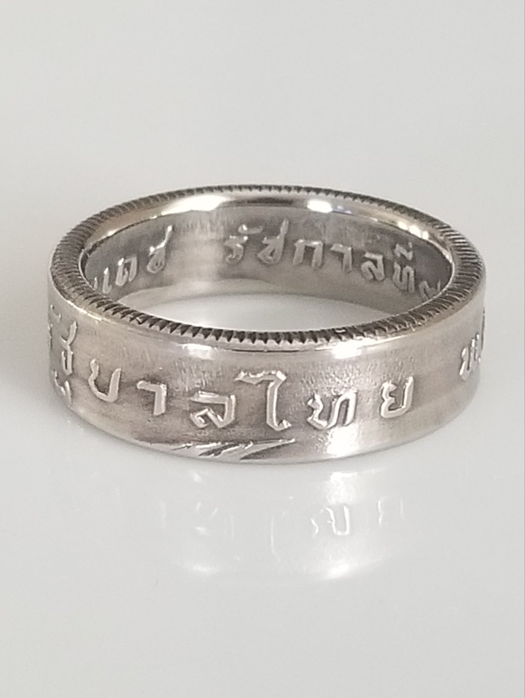 Thailand Coin Ring | Thai Baht Ring | Polished Finish | Unique Gift ...