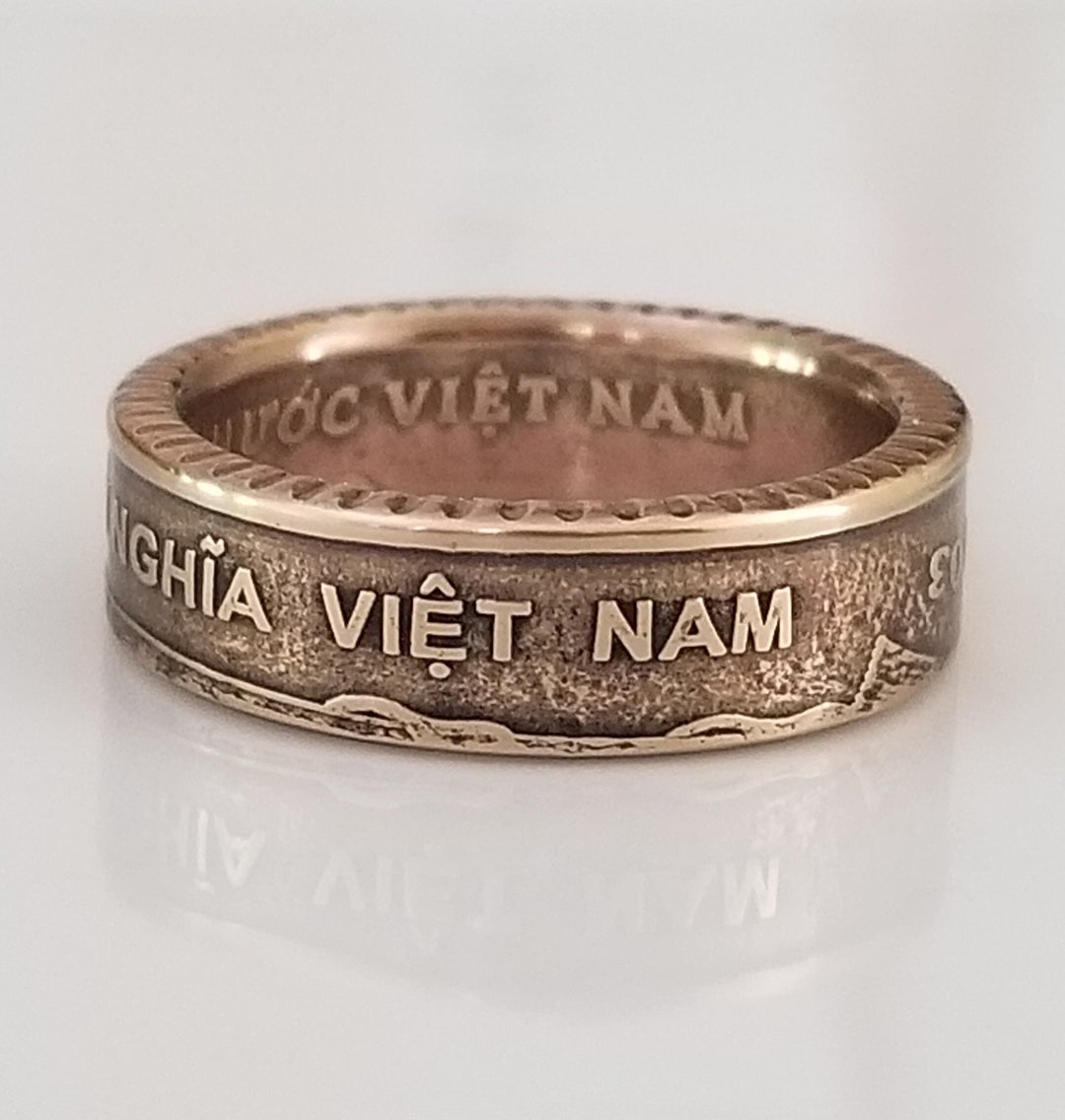Vietnamese Coin Ring | Vietnam Coin Ring | Hand Made | Vietnamese ...