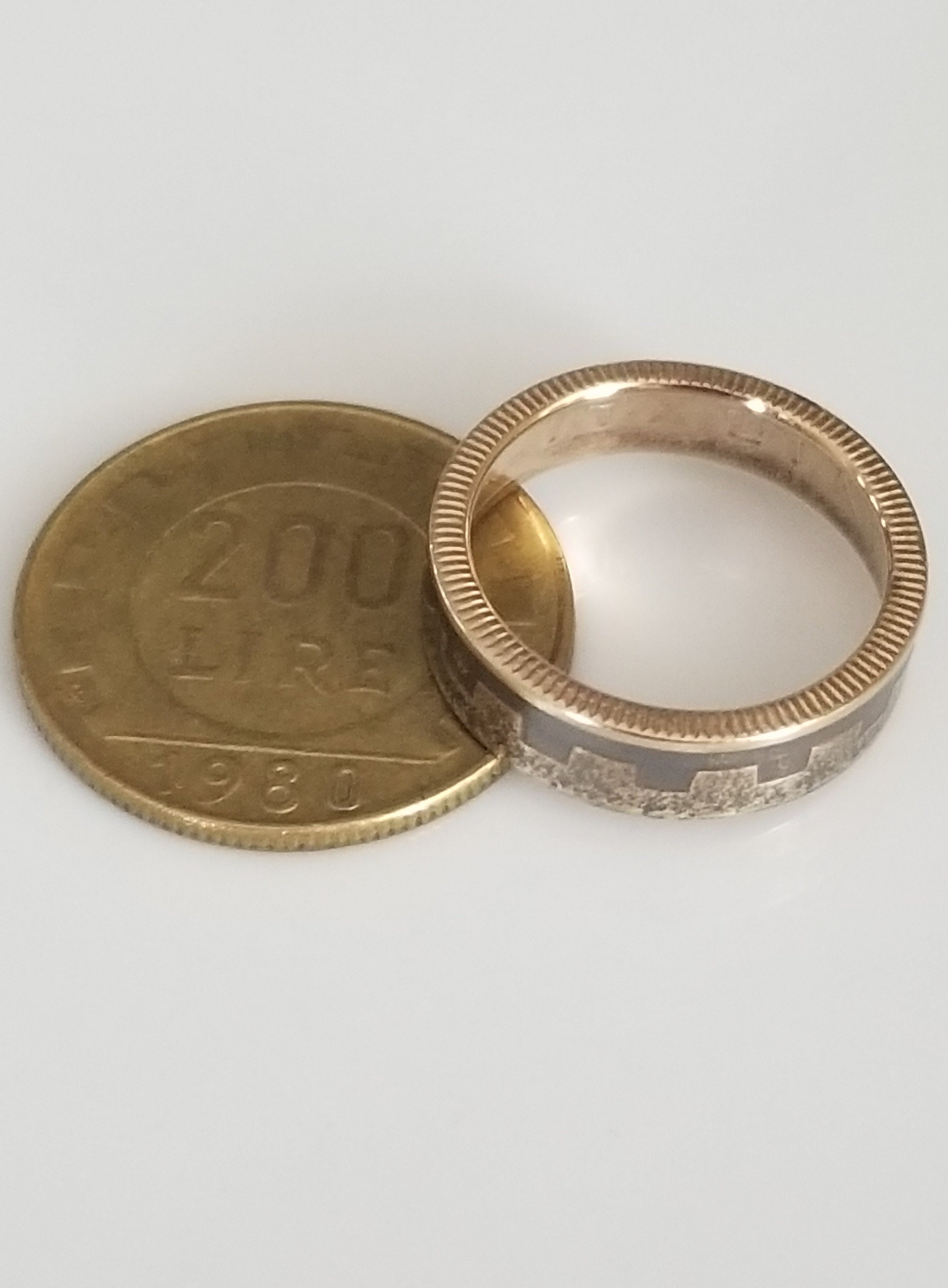 Italian Coin Ring | Italy Coin Ring | Italian Jewelry | Unique Gift ...