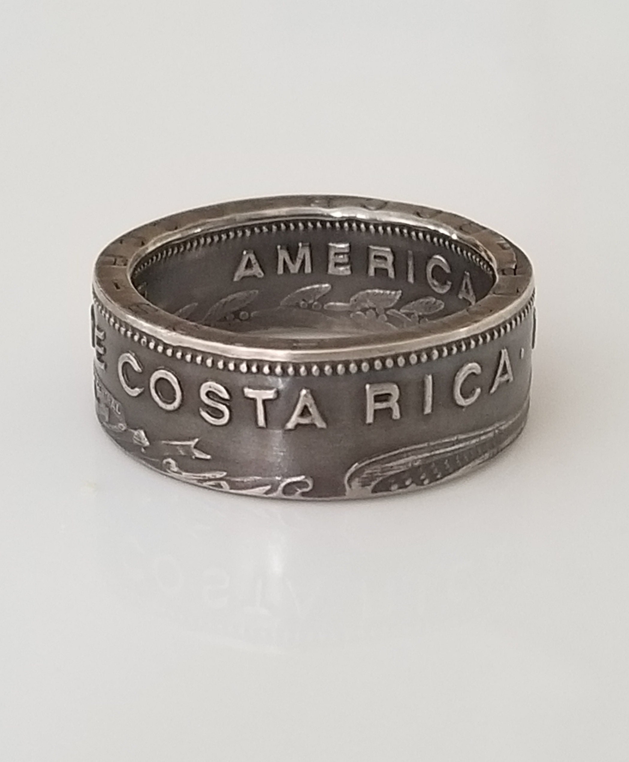 Costa Rica Coin Ring | Costa Rican Ring | Costa Rica Jewelry | Pura ...