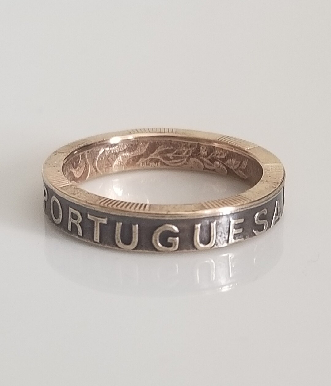 Portugal Coin Ring | Portuguesa Ring | Unique Gift - Etsy