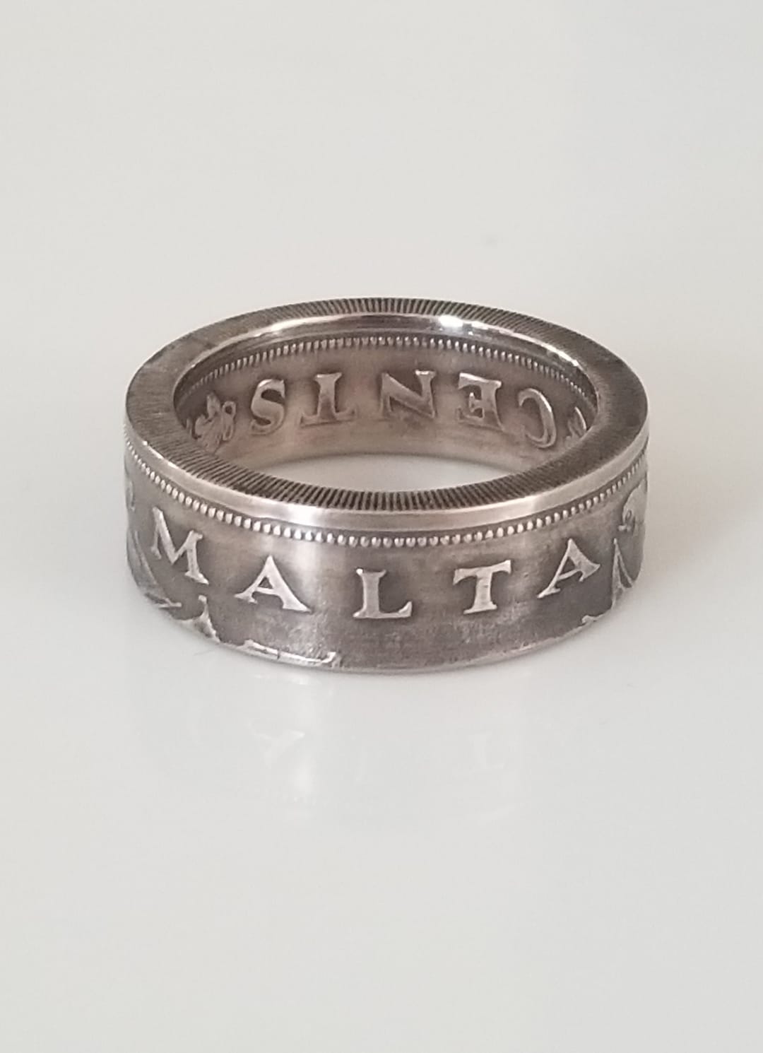 Malta Coin Ring Malta Ring Dolphins Ring Unique Gift - Etsy