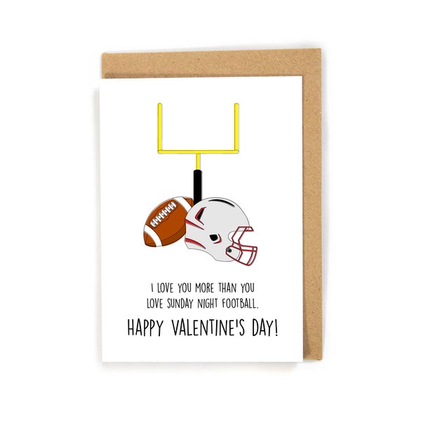 Funny Football Card - Etsy