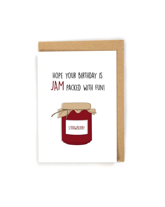 Nutella Birthday Card