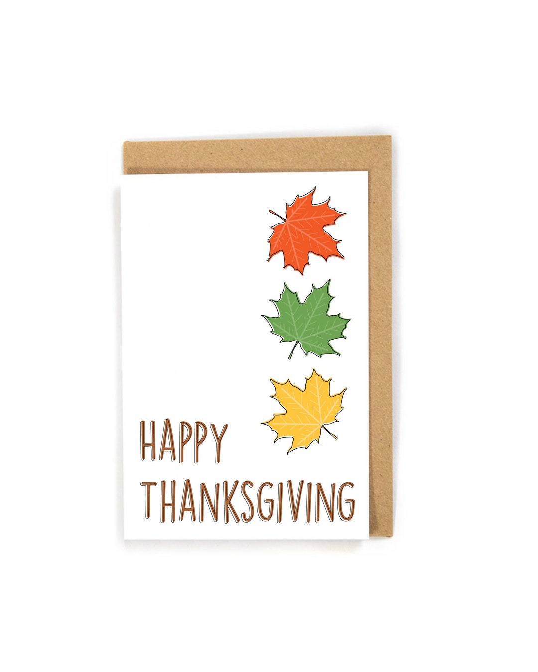 Thanksgiving Card, Happy Thanksgiving Card, Cute Thanksgiving Card ...