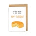 Cheese Birthday Card, Funny Birthday Card, Cute Birthday Card, Birthday ...