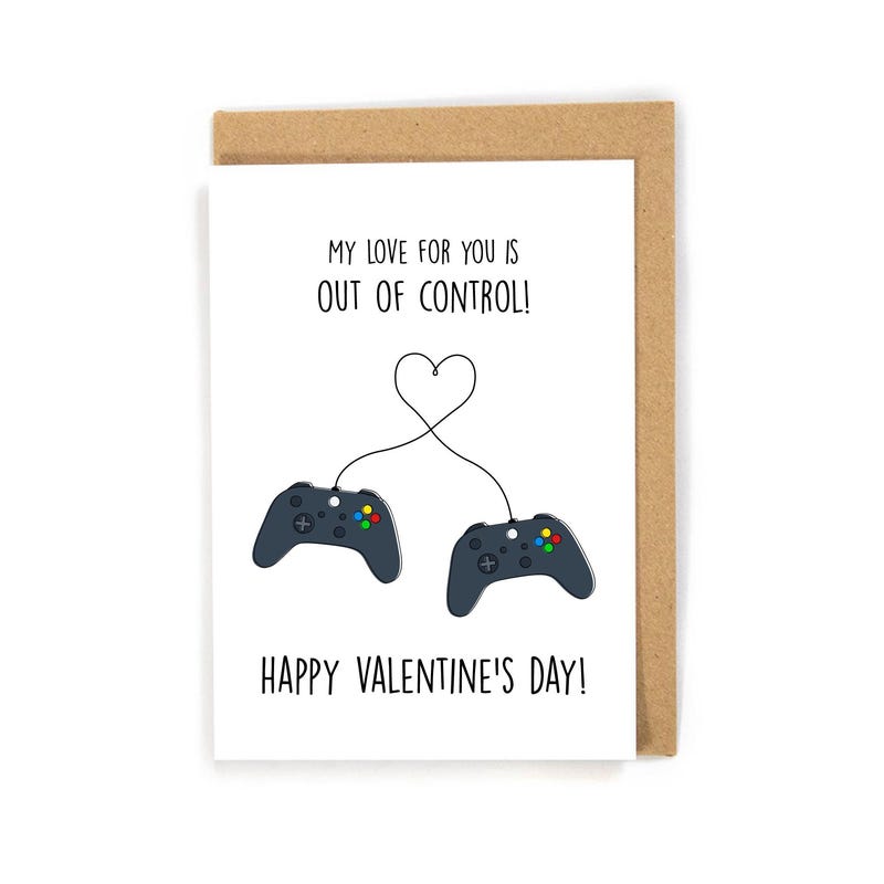 Video Game Card - Etsy