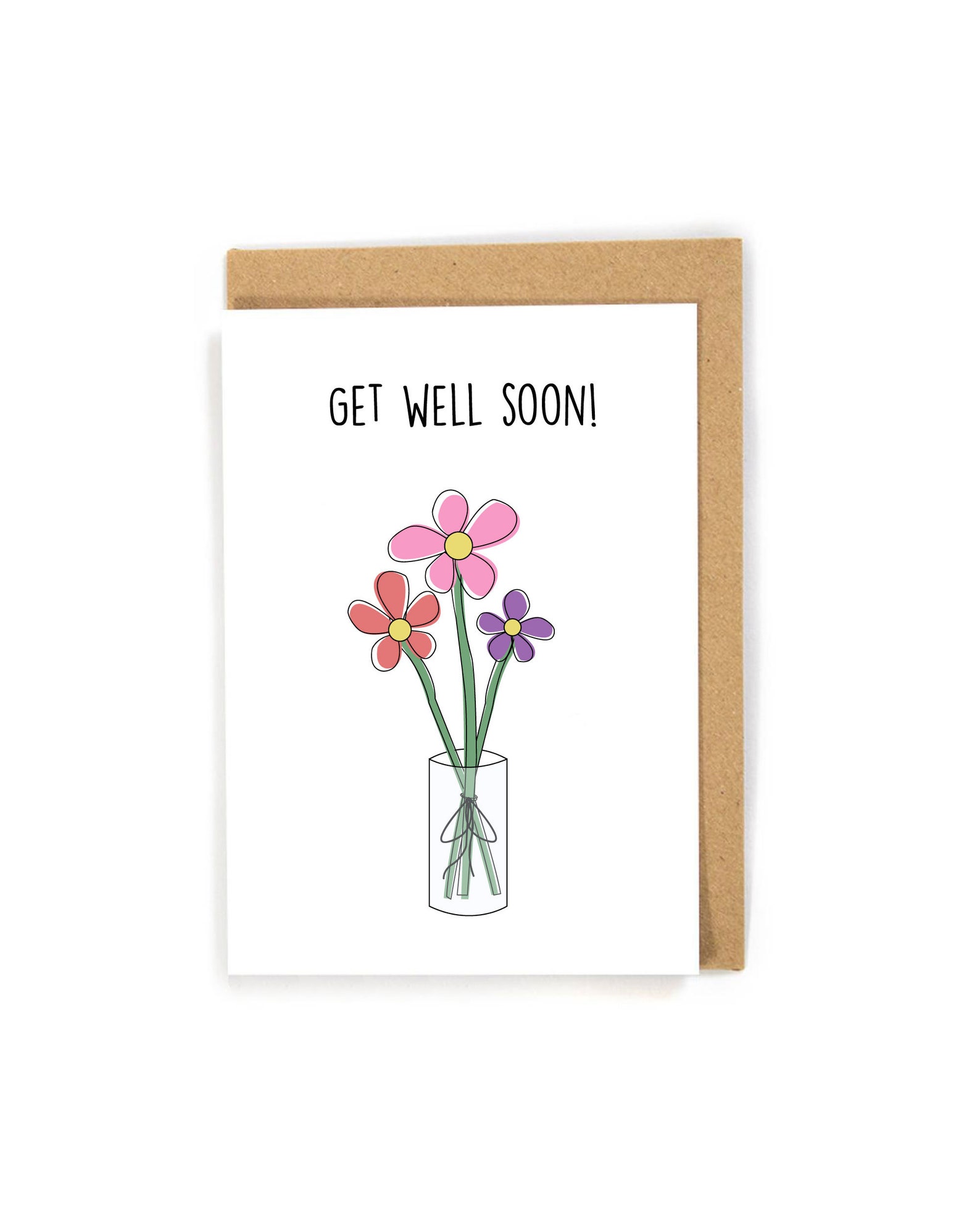 Get Well Soon Card, Feel Better Card. Post Surgery Card, Get Well Card ...