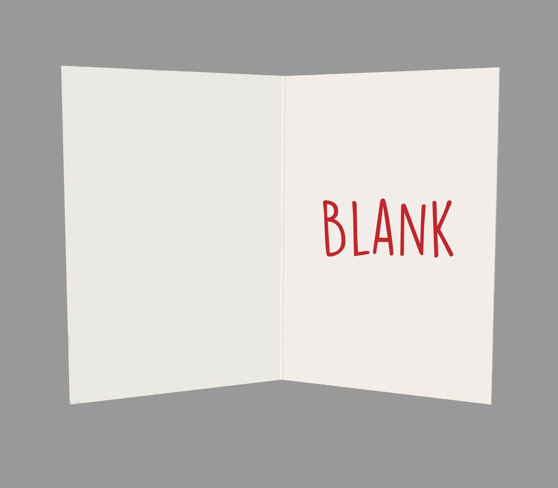 Simple Thank You Card - Last Name - Etsy