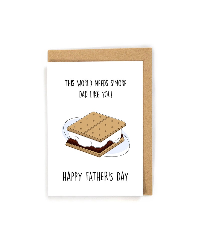 Father's Day Card, Smores Father's Day Card, Cute Father's Day Card ...