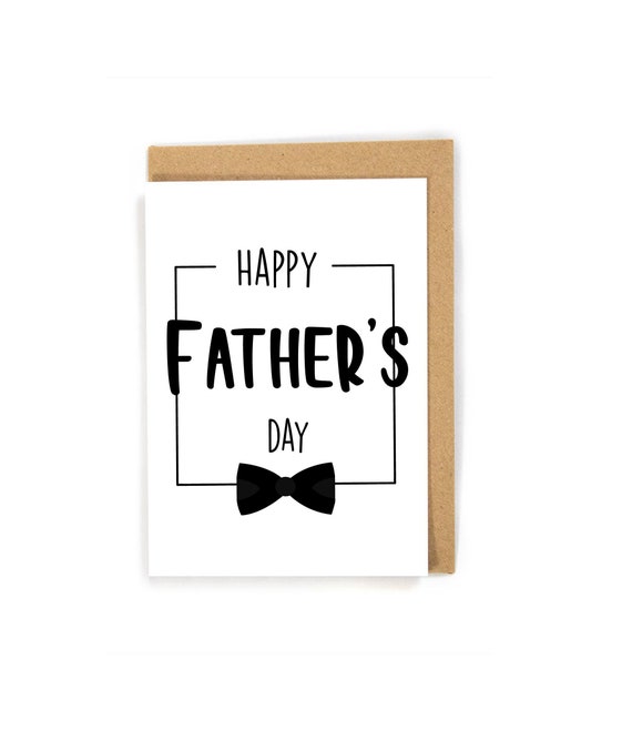 Simple Fathers Day Cards Simple Father's Day Card Made By Kids