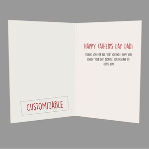 Father's Day Card, Donut Father's Day Card, Cute Father's Day Card, Pun ...