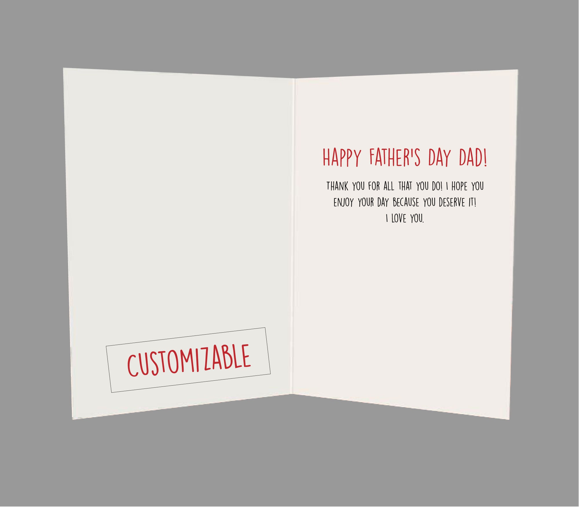 Firetruck Father's Day Card, Fireman Father's Day Card, Father's Day ...