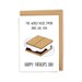 Father's Day Card Smores Father's Day Card Cute - Etsy
