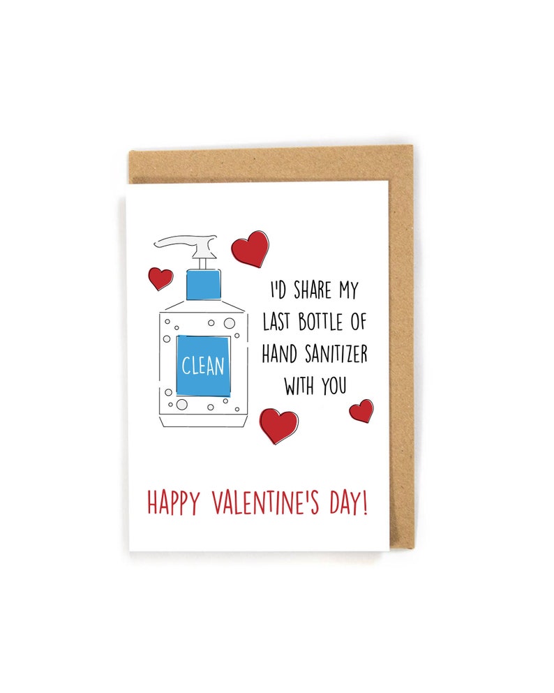 Valentine's Day Card, Happy Valentine's Day Card, Quarantine Valentine ...