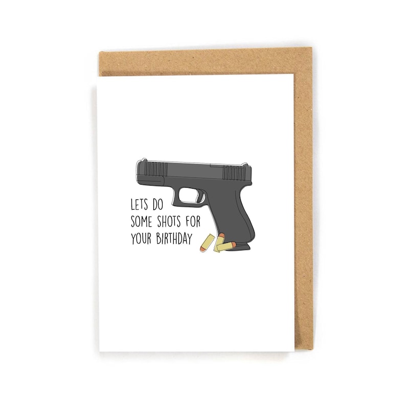 Manly Birthday Card - Etsy