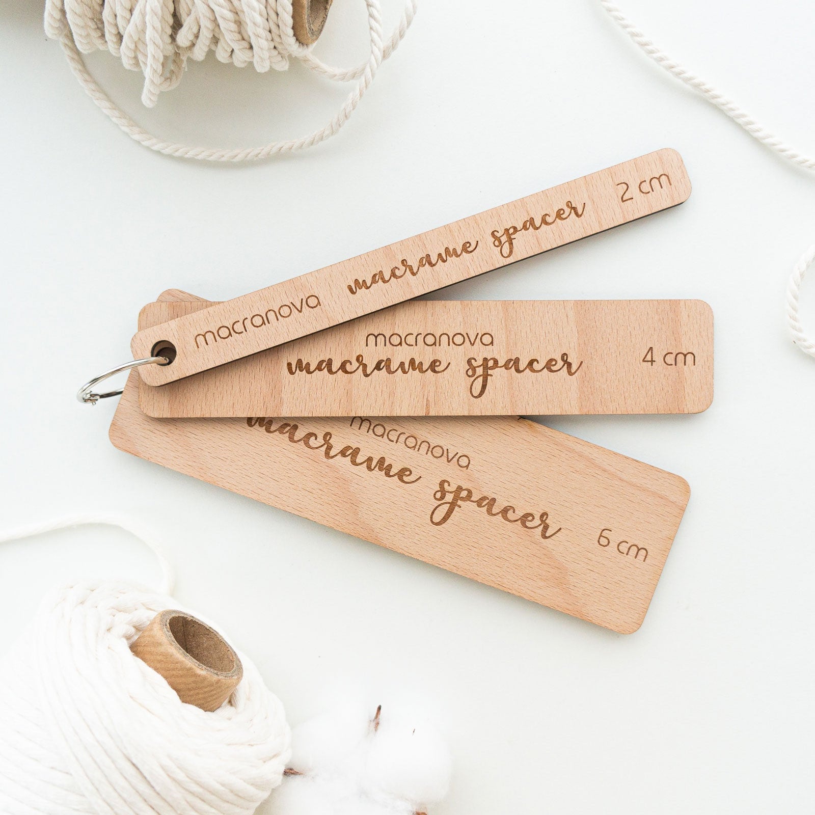 Pack of 3 Spacer Rulers - Perfect Macrame Knots - Etsy