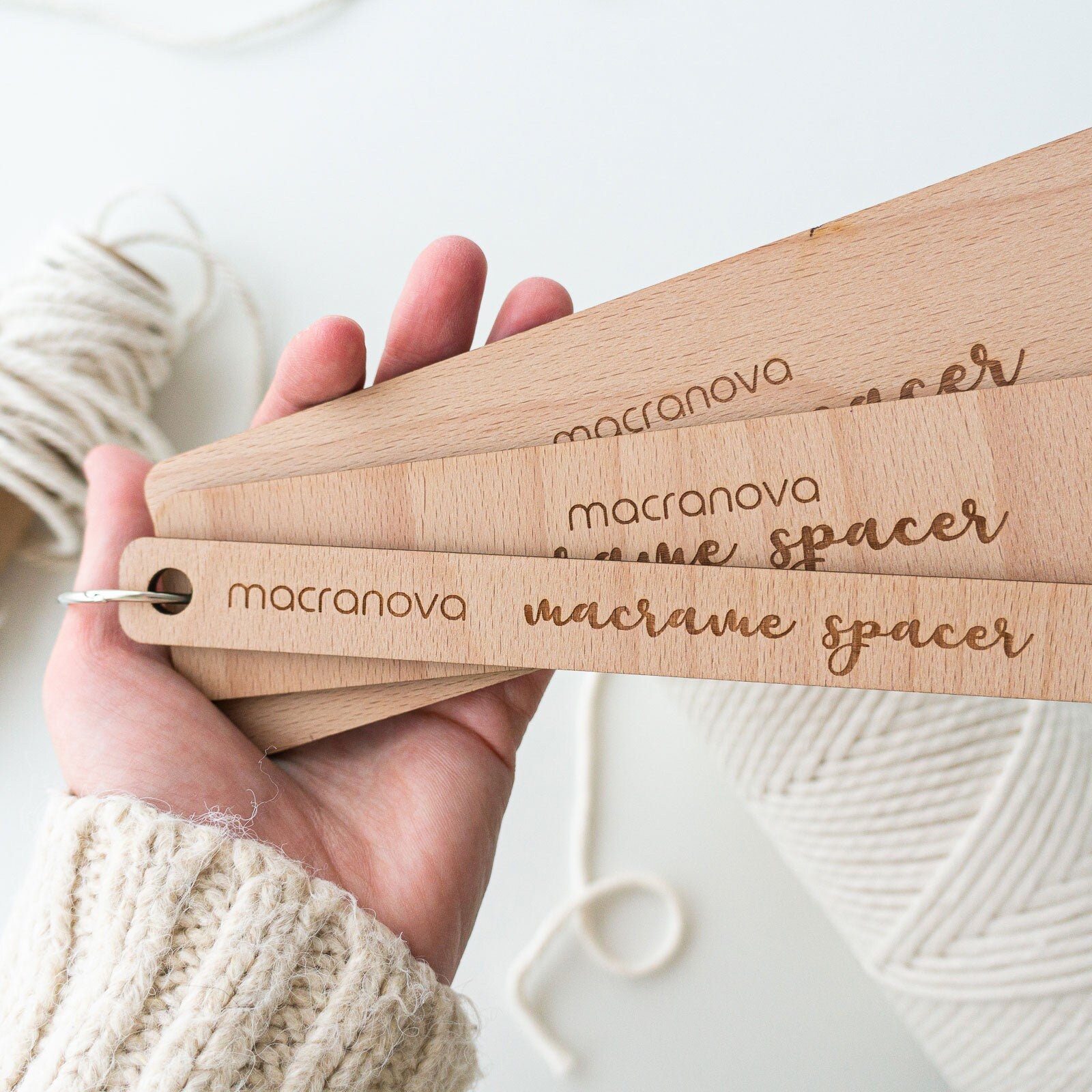 Pack of 3 Spacer Rulers - Perfect Macrame Knots - Etsy