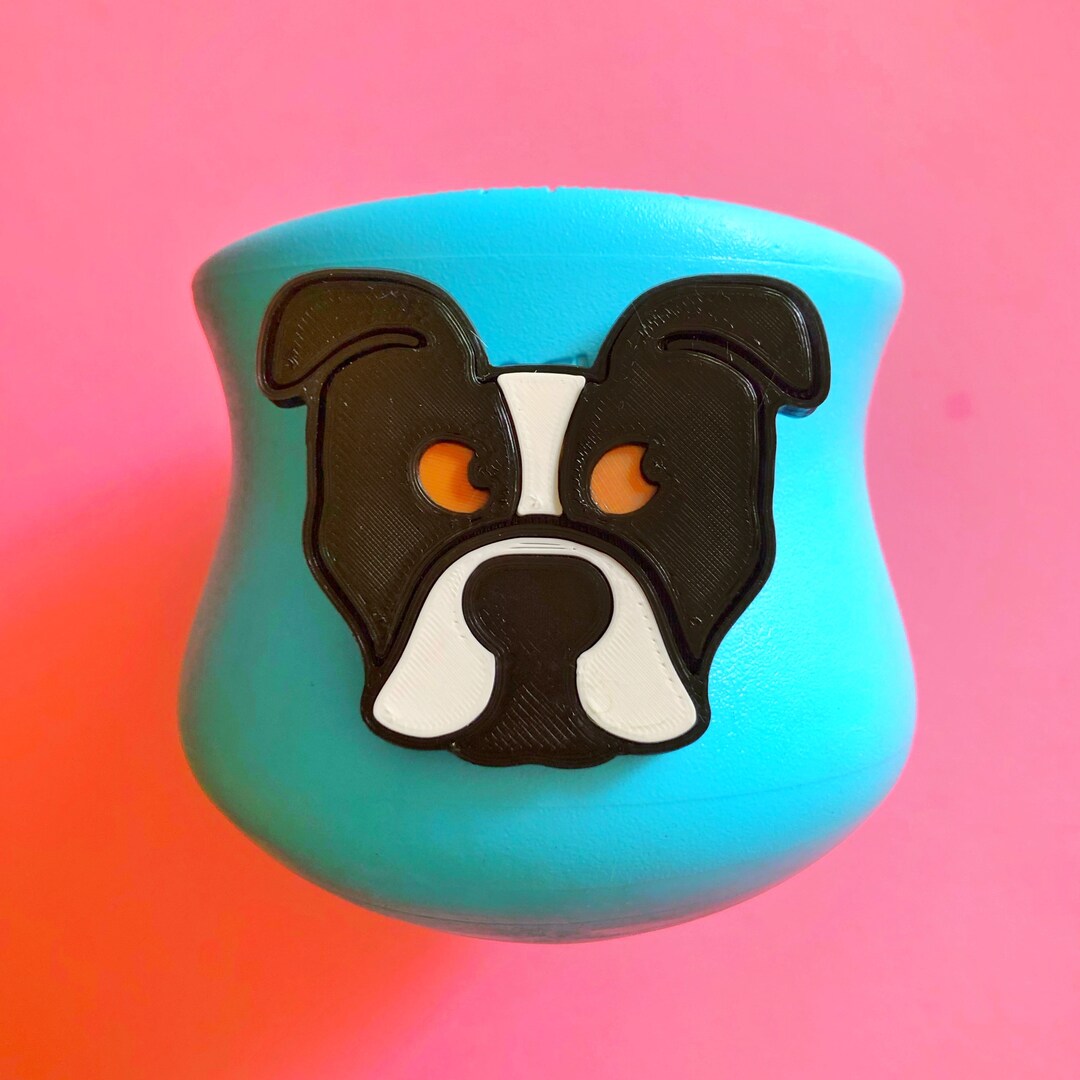 Boston Terrier Dripper Tipper Breed Series Dog Toy Plug Dog Toy Stopper ...