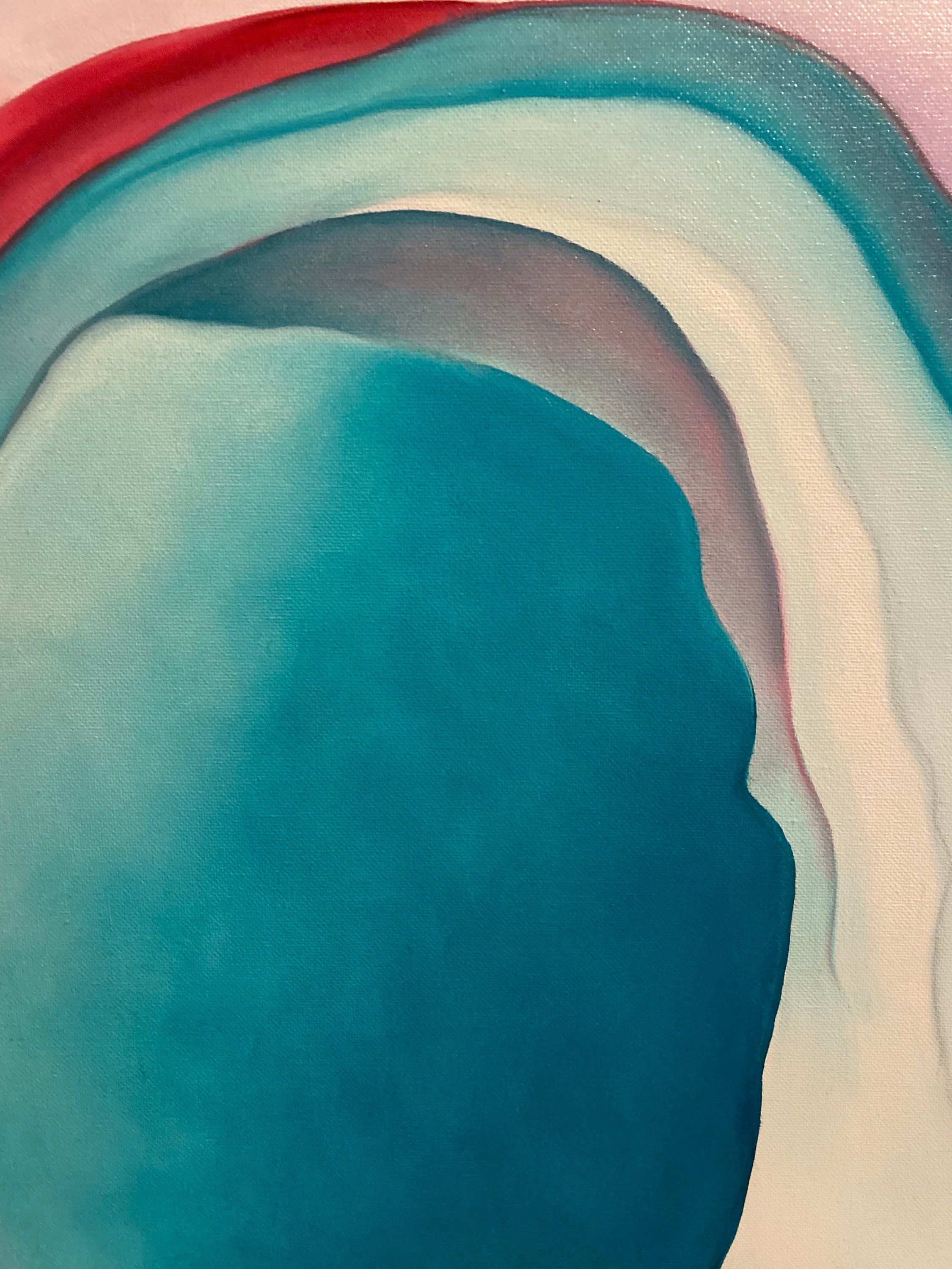 Original Oil Painting "strength of My Life" on Canvas 20" X 20" (art ...