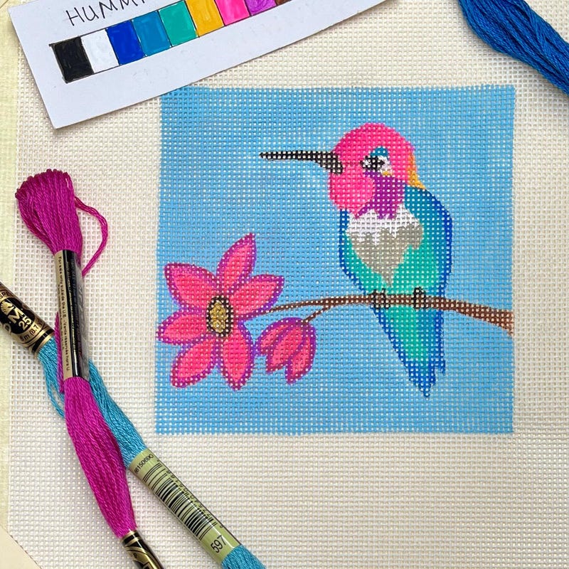 Hand Painted Needlepoint Canvas - Etsy
