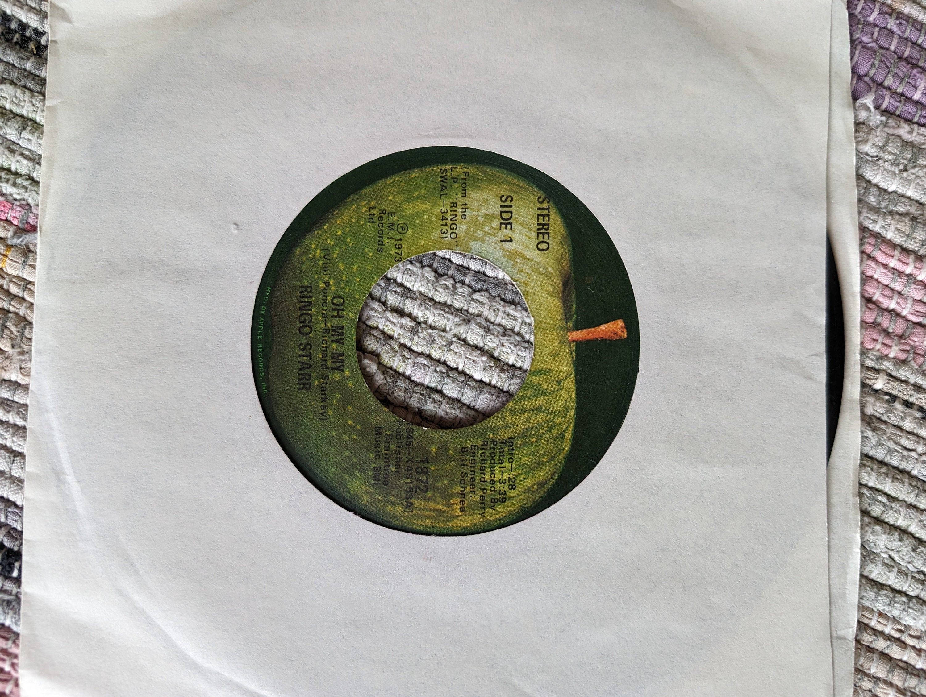 Ringo Starr, Oh My My/step Lighty - Etsy