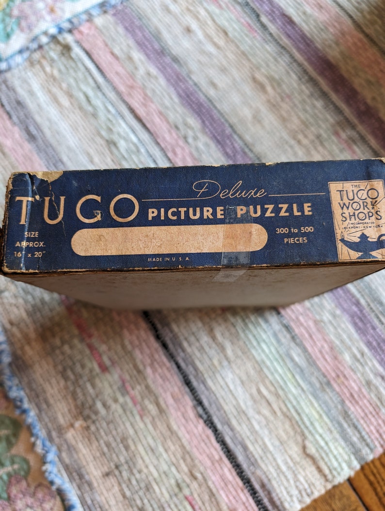 Tuco Picture Puzzle 1940s - Etsy