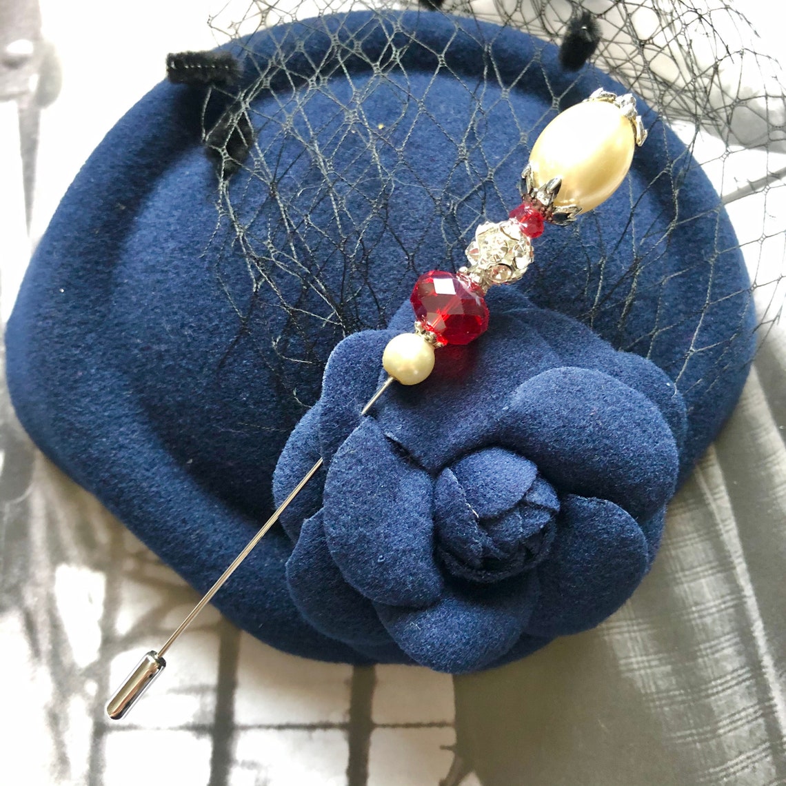 Vintage Style Stick Pins - Etsy UK