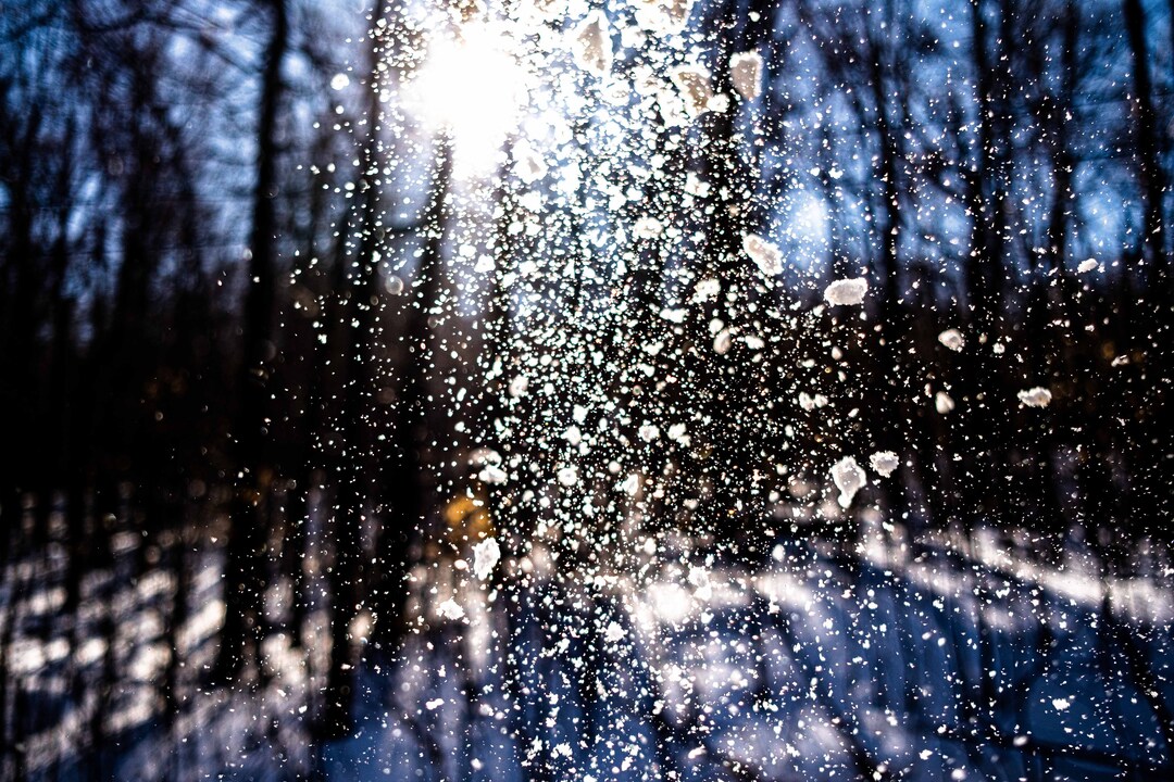 Snowfall | Photograph | Color | New Hampshire | Wall Art | Sky | Light ...