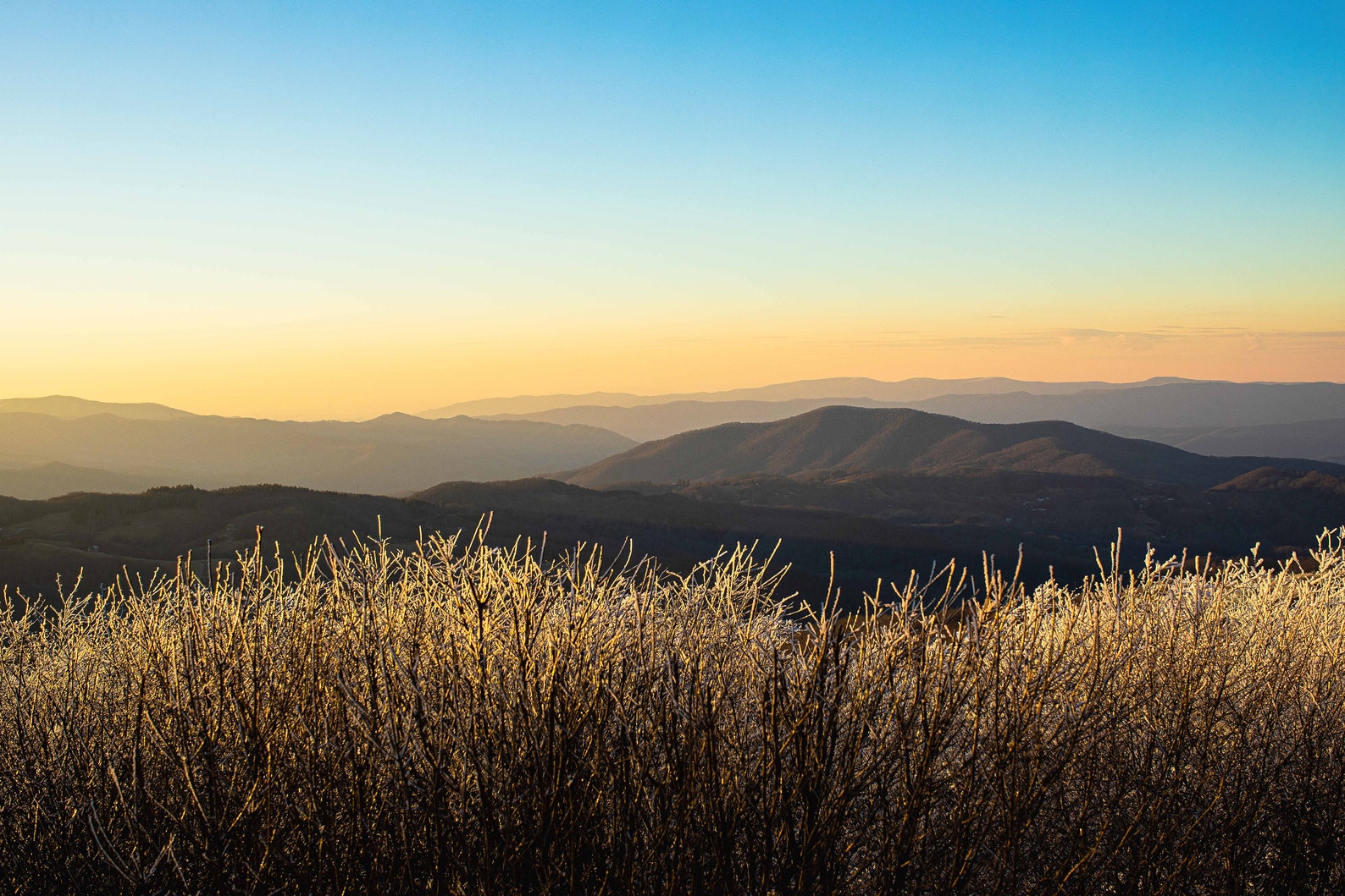 Rolling Hills | Photograph | Color | North Carolina | Blue Ridge ...