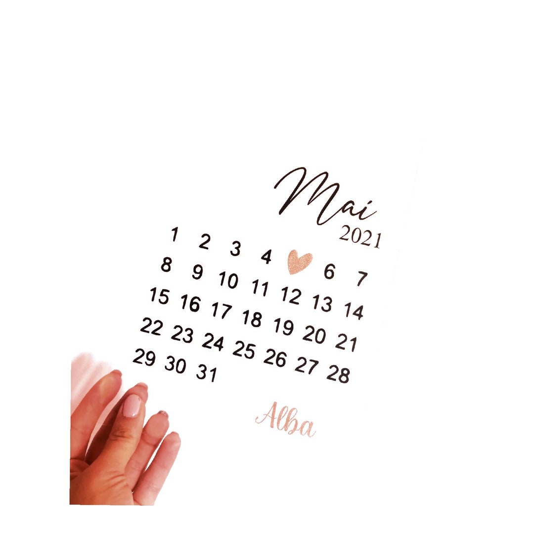 Important Date Calendar Plexi Poster - Etsy