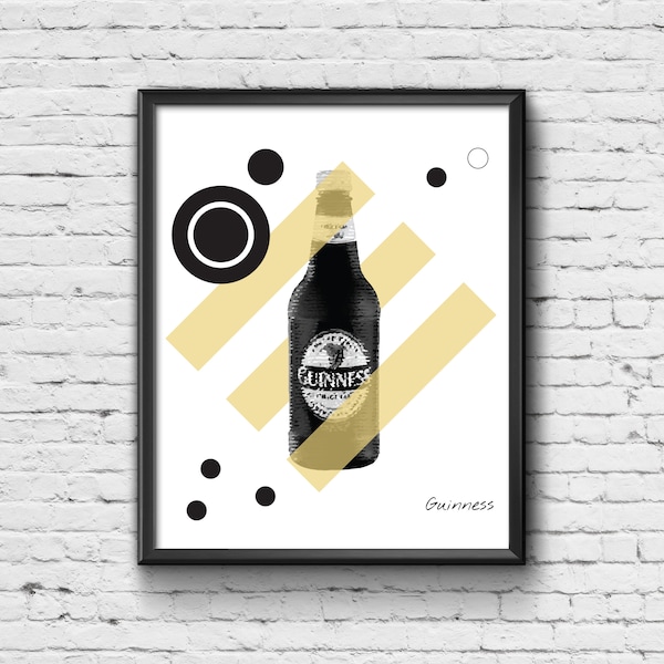 Guinness Print - Etsy UK