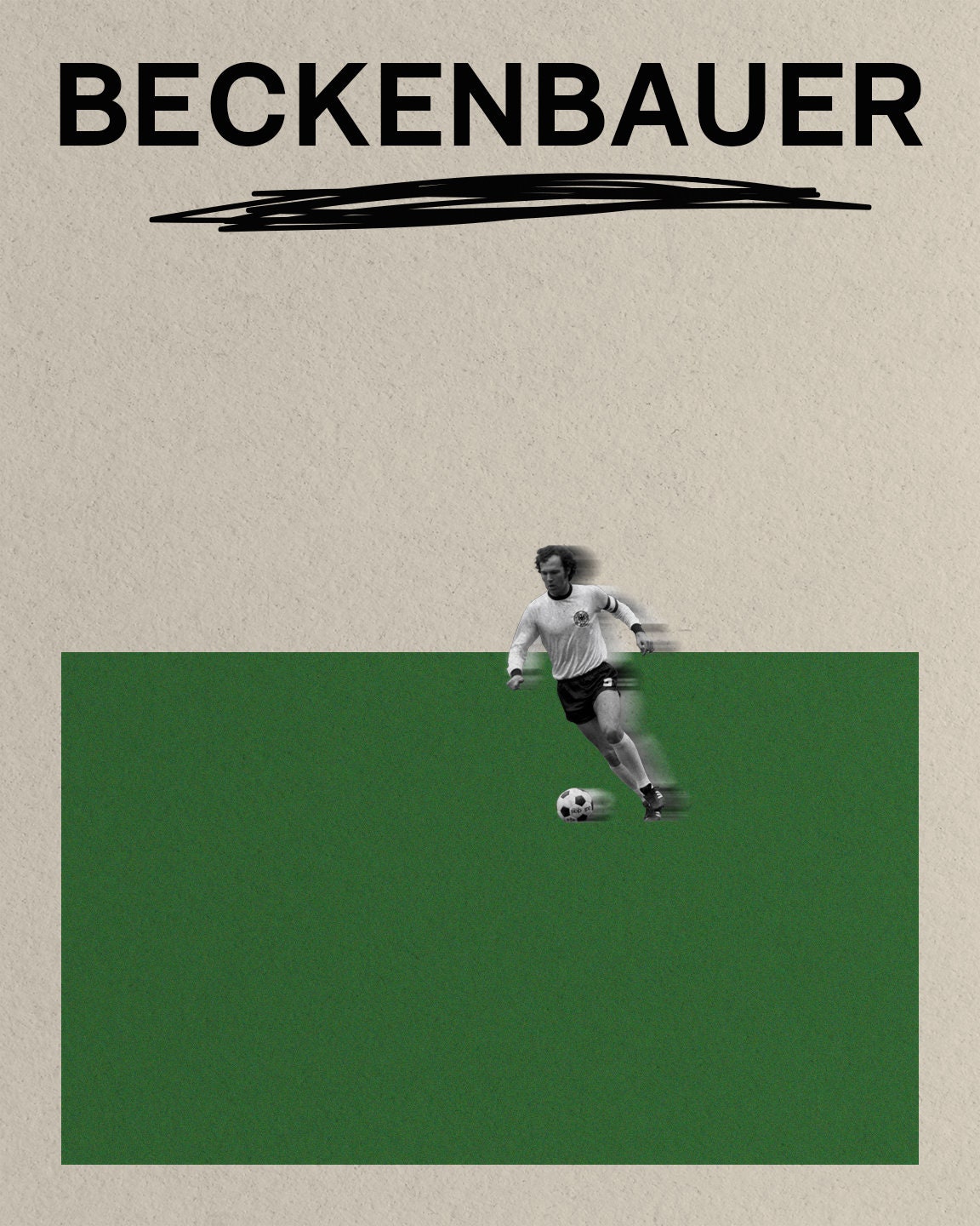 Franz Beckenbauer Print - Germany Print / Bayern Munich / Poster / Wall ...