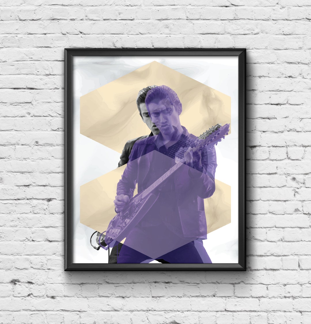 Alex Turner Print - Arctic Monkeys Print / Poster / Picture / Wall Art ...