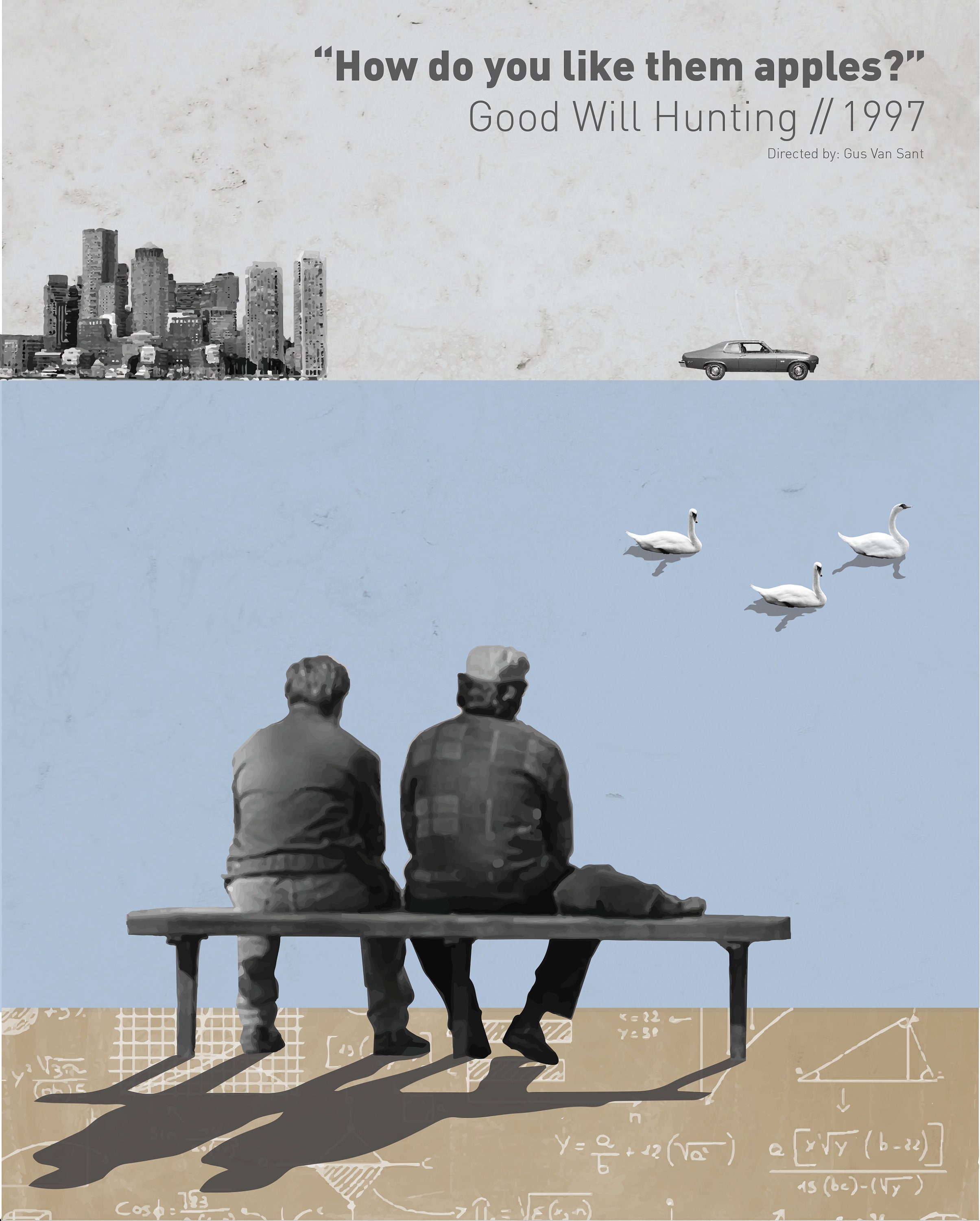 Good Will Hunting Print - Film Print / Poster / Picture / Wall Art ...